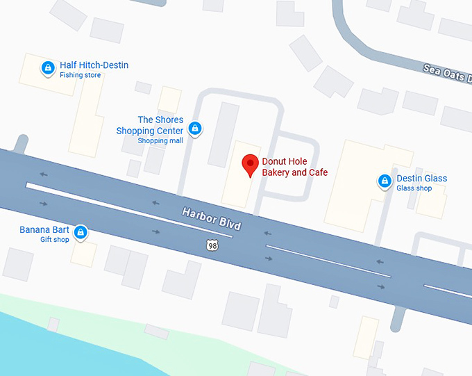 16. donut hole bakery and cafe map