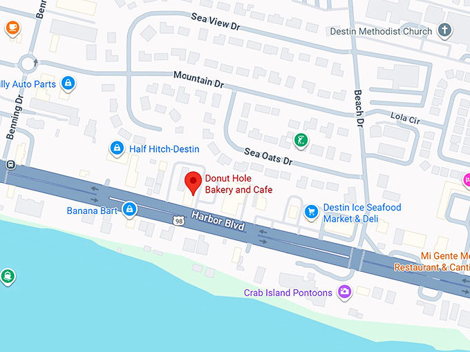 16. donut hole bakery and cafe map