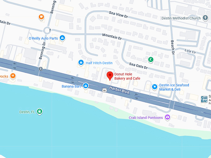 16. donut hole bakery and cafe map