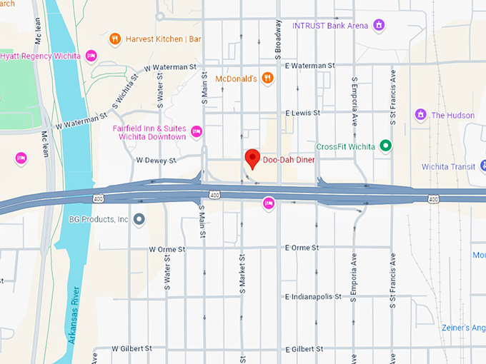 16. doo dah diner map