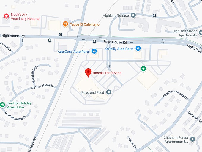 16. dorcas thrift shop map