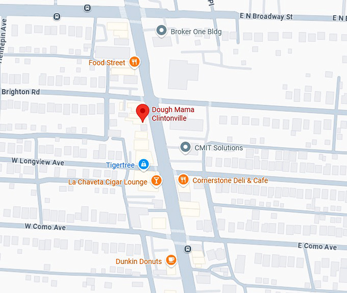 16. dough mama clintonville map