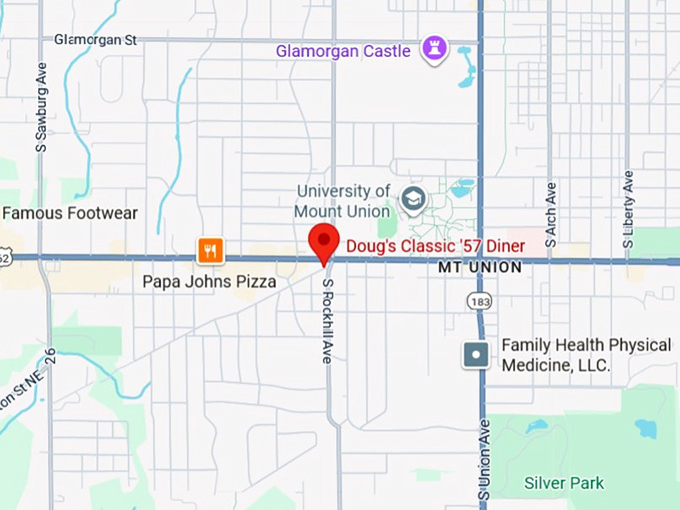 16. doug&rsquo;s classic &rsquo;57 drive‑in map