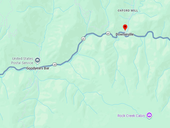 16. downieville map