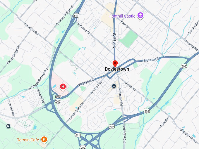 16. doylestown map