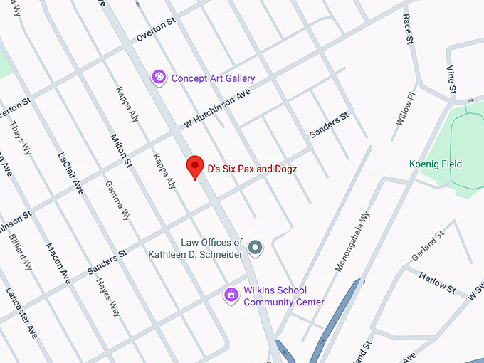 16. d's six pax and dogz map