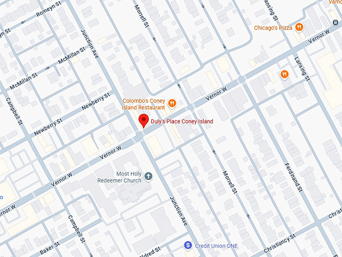 16. duly's place coney island map