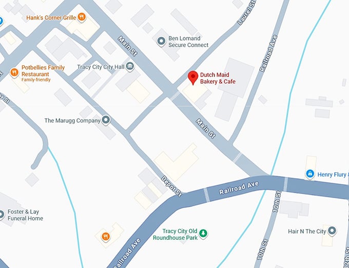 16. dutch maid bakery & cafe map