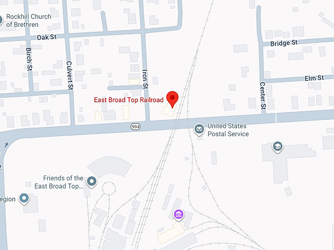 16. east broad top railroad map