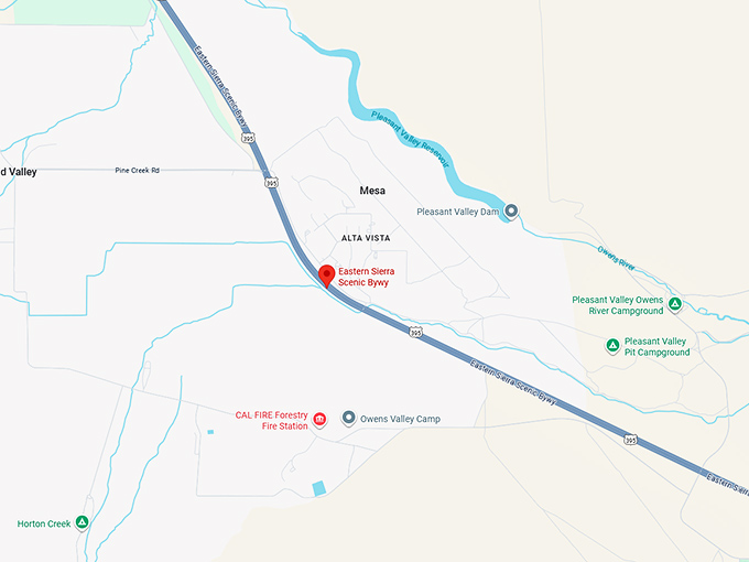 16. eastern sierra scenic byway (us 395) map