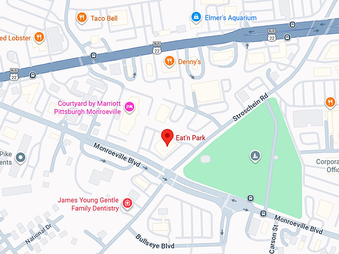 16. eat&rsquo;n park map