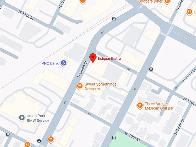 16. eclipse bistro map