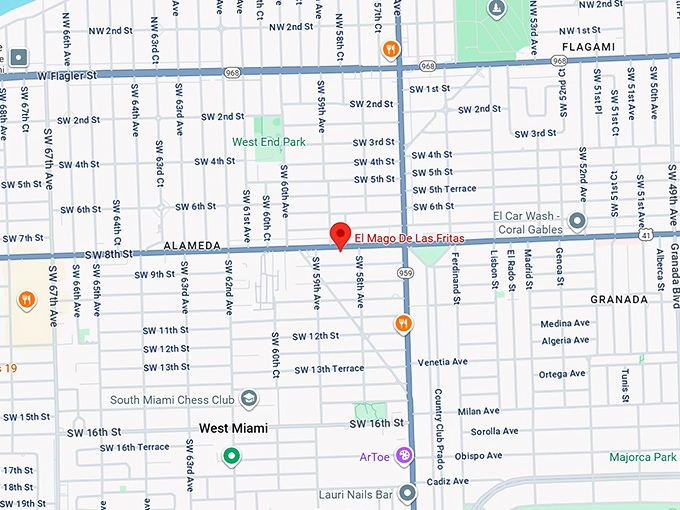 16. el mago de las fritas map