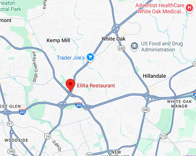 16. elilta restaurant map