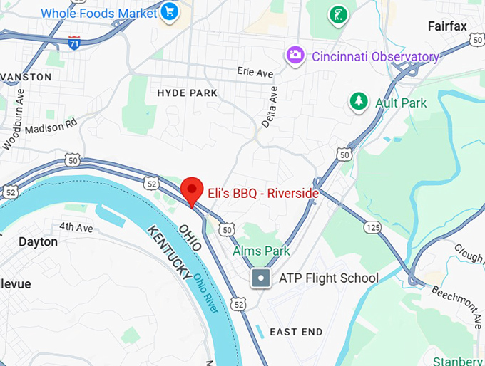 16. eli's bbq riverside map