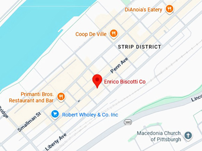 16. enrico biscotti map