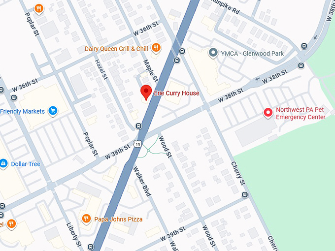 16. erie curry house map