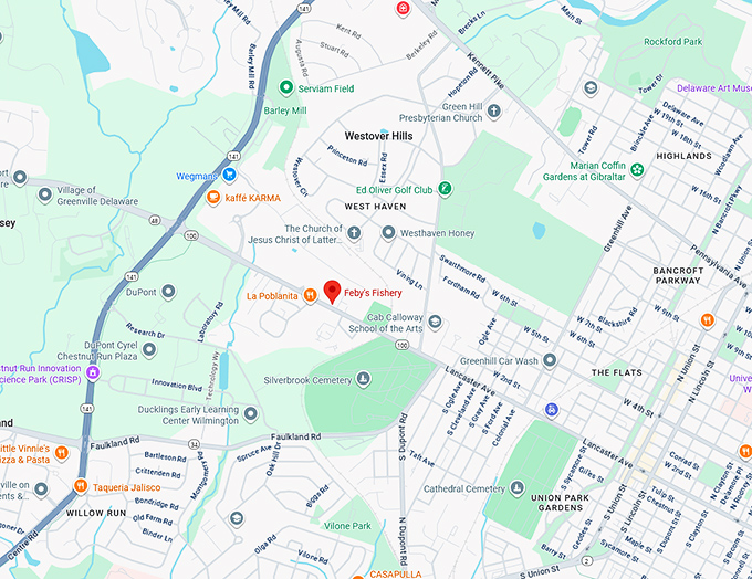 16. feby&rsquo;s fishery map
