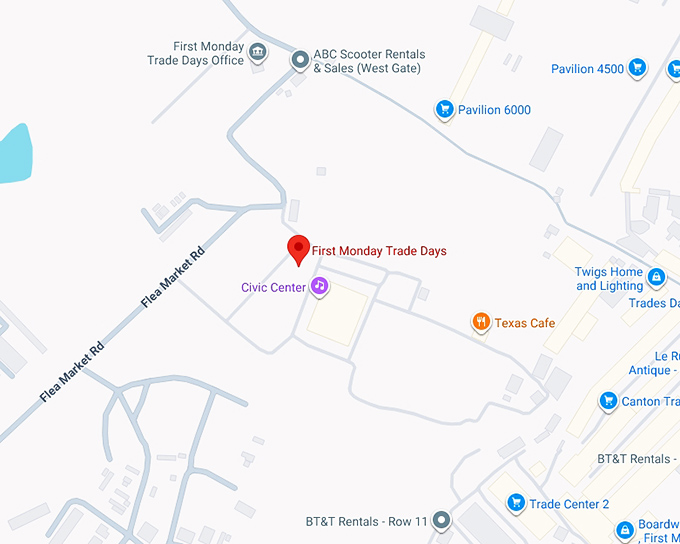 16. first monday trade days map