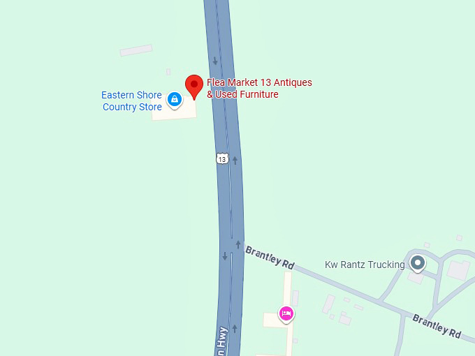 16. flea market 13 antiques & used furniture map