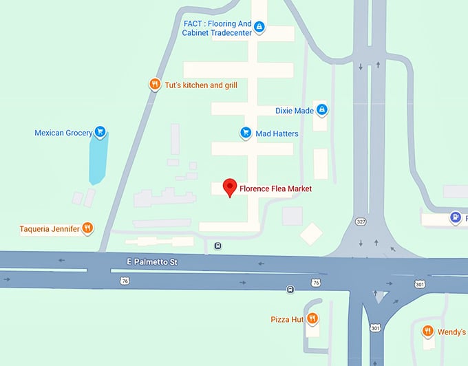 16. florence flea market map