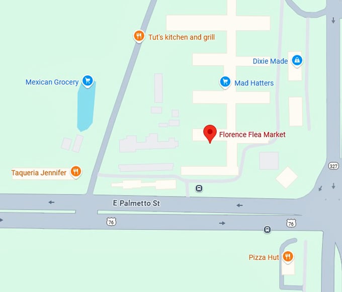 16. florence flea market map