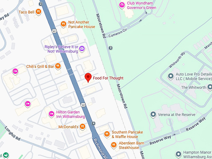 16. food for thought map