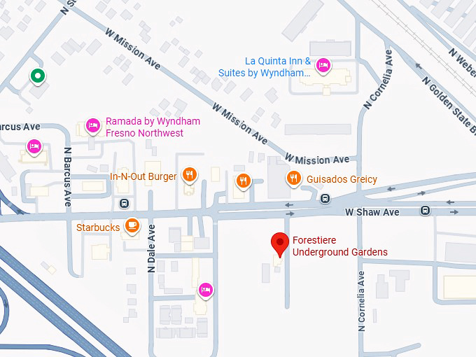 16. forestiere underground gardens map