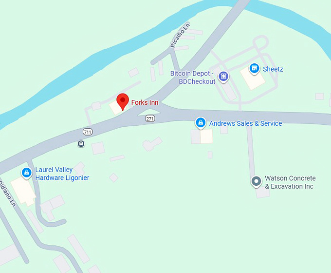 16. fork’s inn map