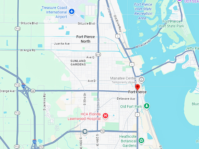 16. fort pierce map