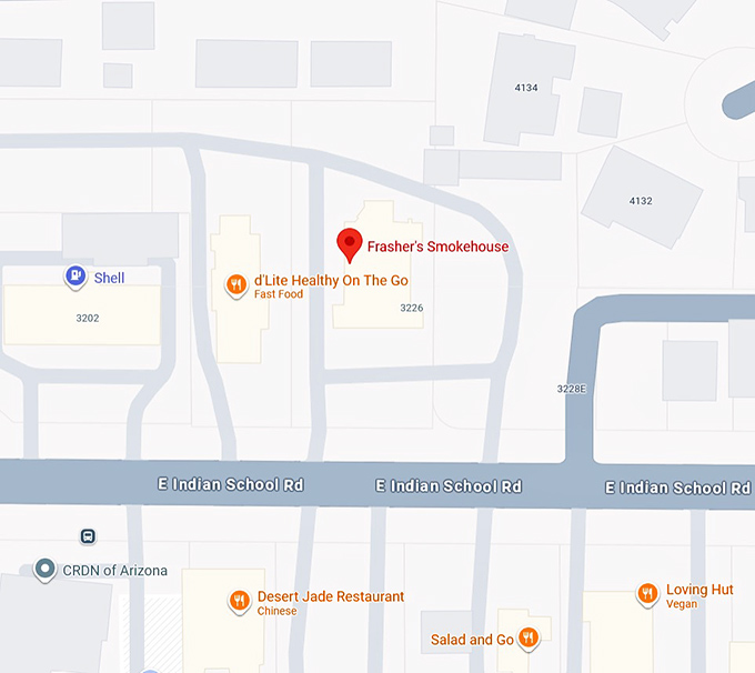 16. frasher's smokehouse map