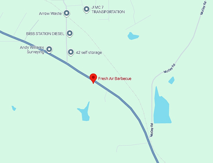 16. fresh air barbecue map