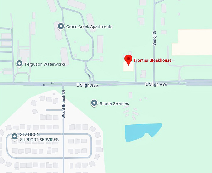 16. frontier steakhouse map