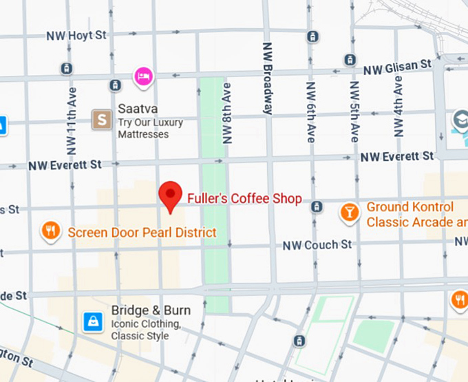 16. fuller&rsquo;s coffee shop map