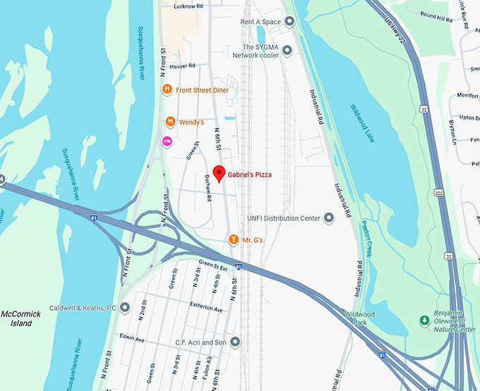 16. gabriel&rsquo;s pizza map