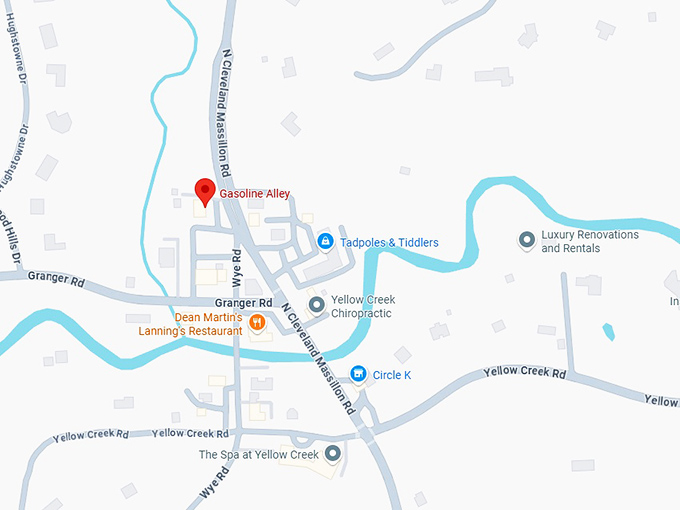 16. gasoline alley map