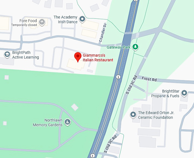 16. giammarco&rsquo;s italian restaurant map