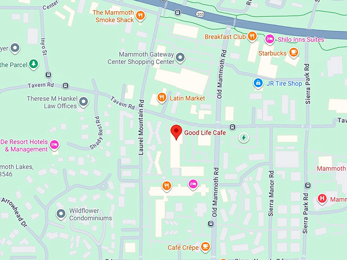 16. good life cafe map