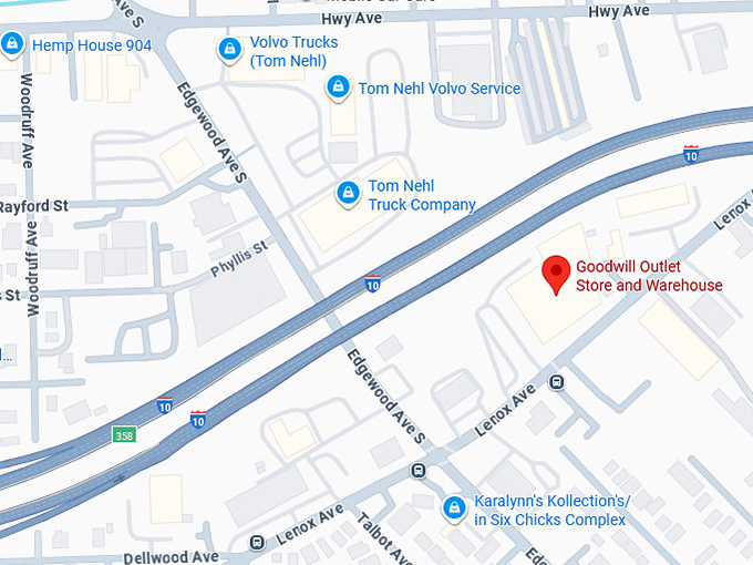 16. goodwill outlet (lenox ave) map