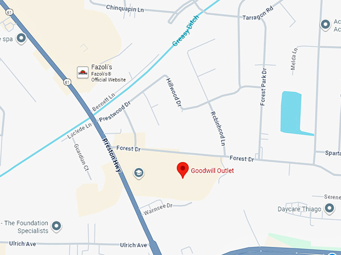 16. goodwill outlet store map