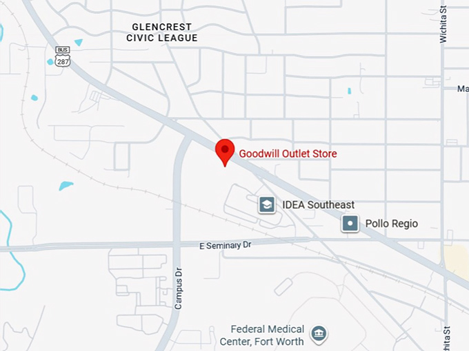 16. goodwill outlet store map