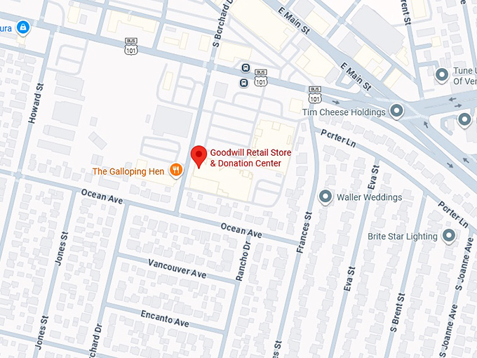 16. goodwill retail store & donation center map