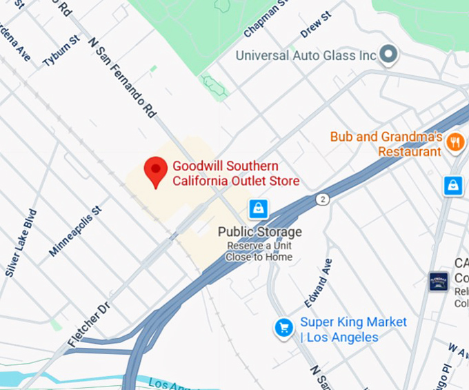 16. goodwill southern california outlet store map