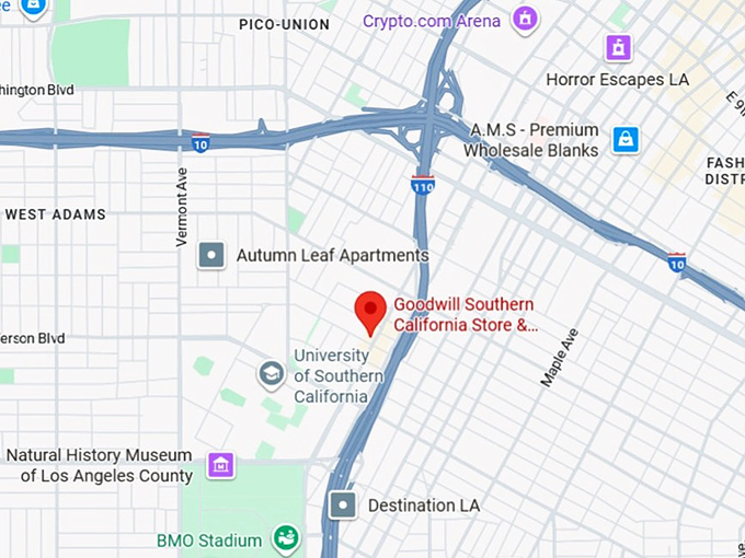 16. goodwill southern california store & donation center (2823 s figueroa st) map