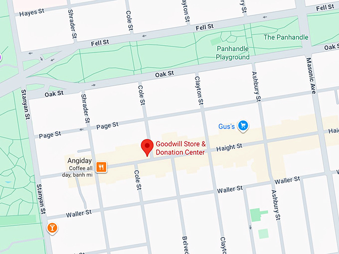 16. goodwill store & donation center map