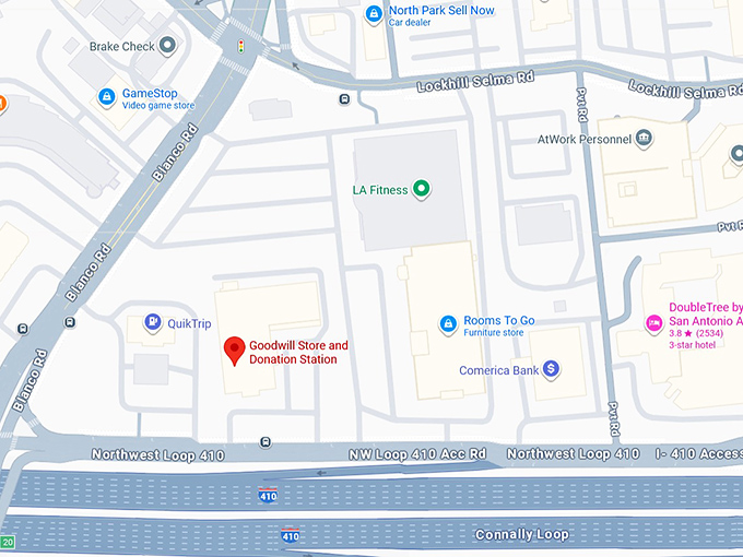 16. goodwill store and donation station 727 northwest loop 410 map