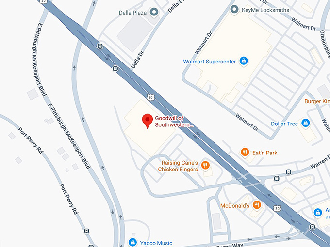 16. goodwill of southwestern pennsylvania map