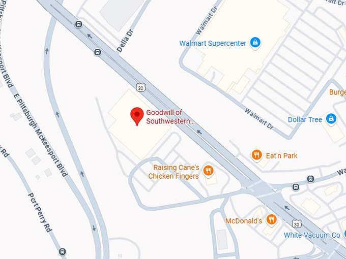 16. goodwill of southwestern pennsylvania map