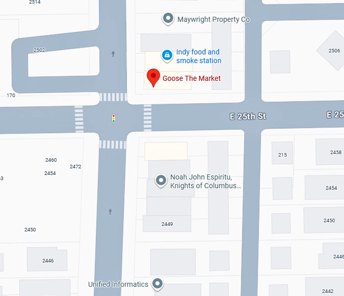 16. goose the market map