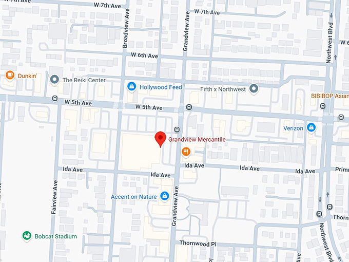 16. grandview mercantile map